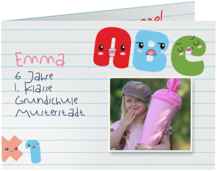 Tolle Geschenkideen zur Einschulung – myprintcard