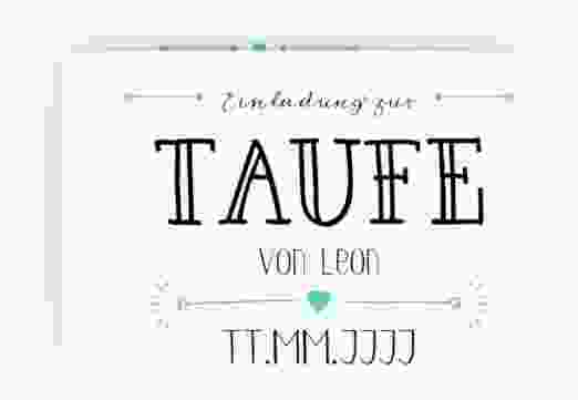 Einladungskarten zur Taufe gestalten – myprintcard